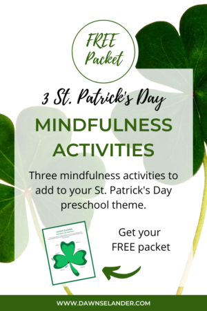 St. Patrick's Day Mindfulness Activities for Preschoolers - Dawn Selander